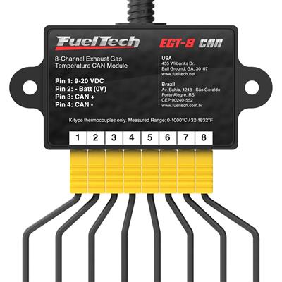 Egt-8 Can - FuelTech - Argentina